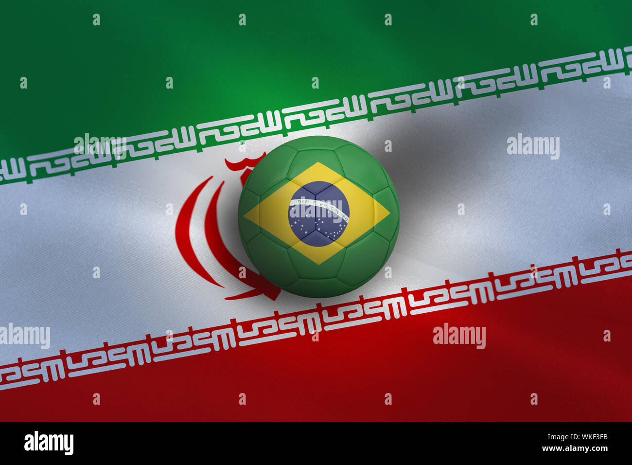 Brazil iran flag hi-res stock photography and images - Alamy