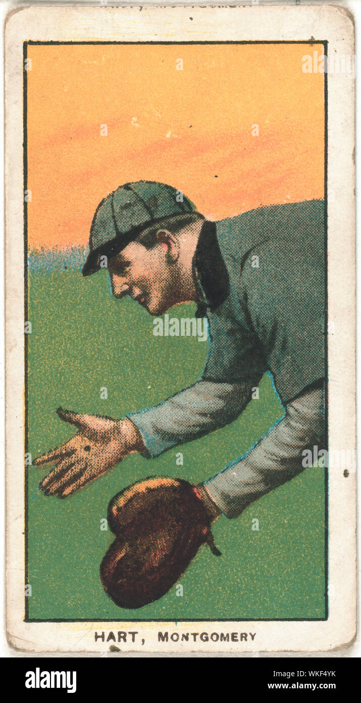 Jimmy Hart, Montgomery Team, baseball card portrait Stock Photo - Alamy