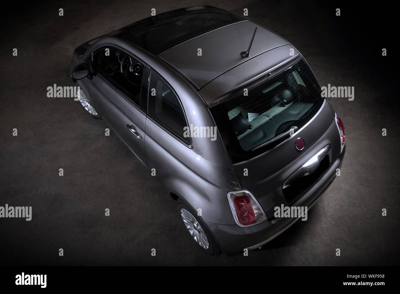 Overhead view car bonnet hi-res stock photography and images - Alamy