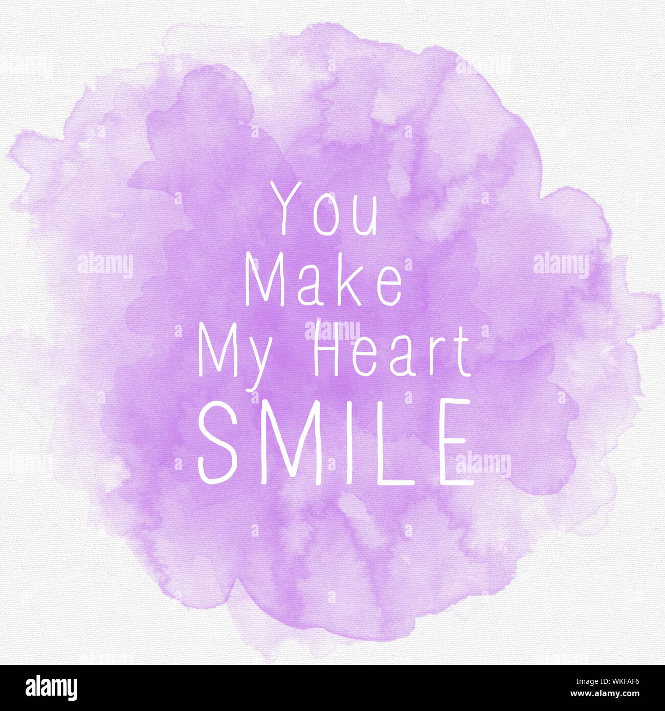 Inspiration quote on watercolor background hi-res stock photography and ...