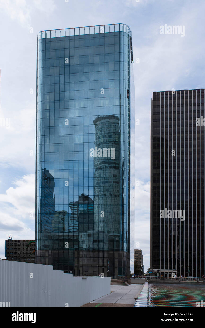Modern glass building in Paris, France Stock Photo - Alamy