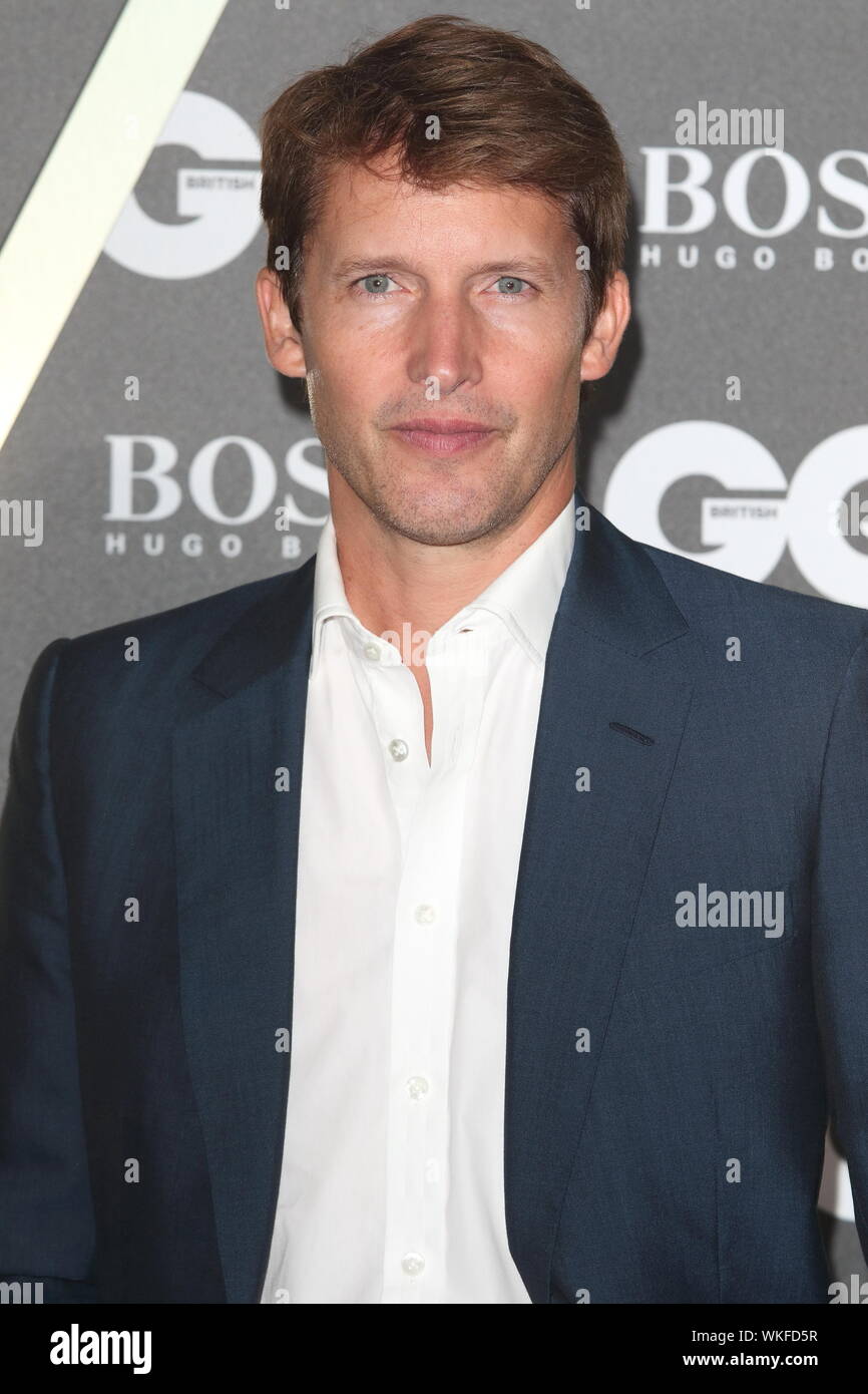 London, UK. 03rd Sep, 2019. James Blunt attends the GQ Men of the Year ...