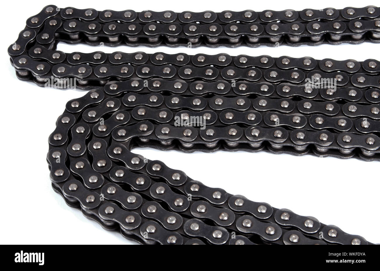 Chain transfer to mechanics has great value Stock Photo - Alamy