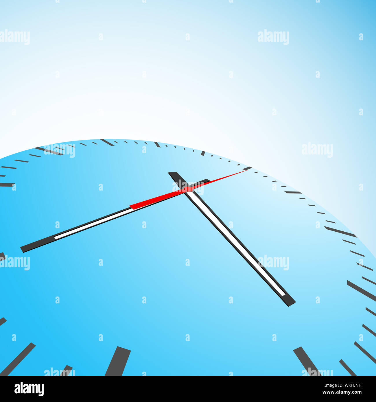 illustration of abstract background with clock Stock Photo - Alamy