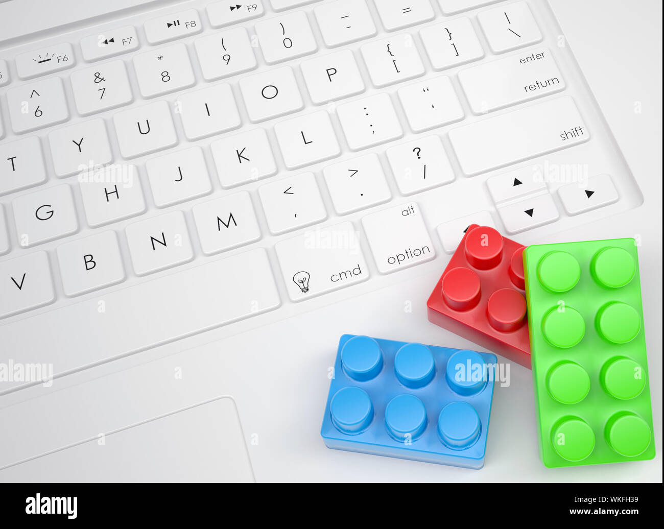 Plastic toy keyboard on plastic hi-res stock photography and images - Alamy