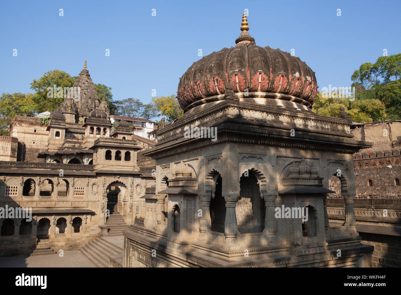 Ahilya fort maheshwar india hi-res stock photography and images - Alamy