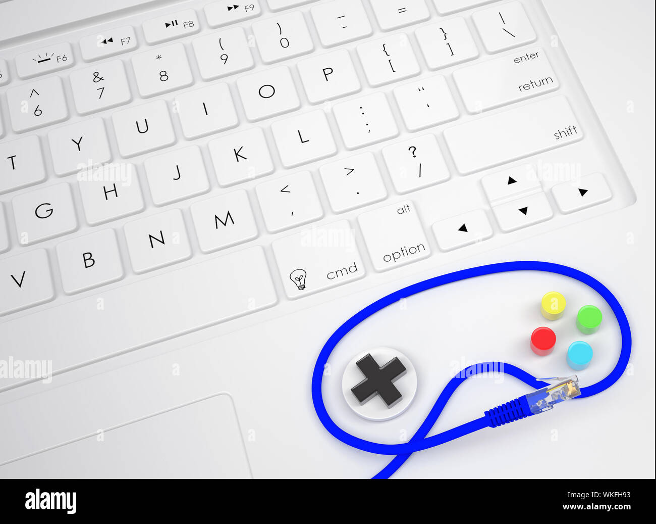 Qwerty keyboard controller hi-res stock photography and images - Alamy