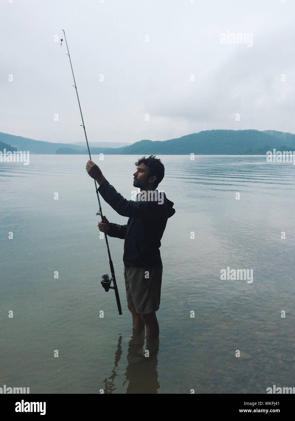 Fishing in shallow water hi-res stock photography and images - Alamy