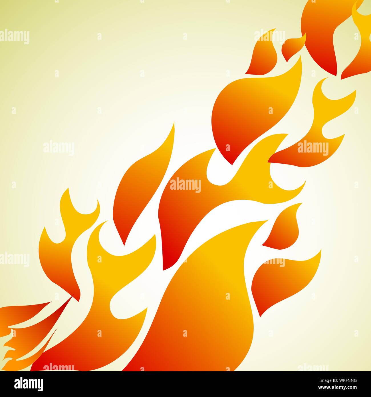 illustration of fire background Stock Photo - Alamy
