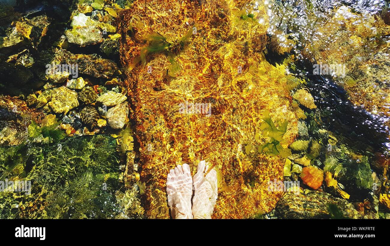 Person barefoot hi-res stock photography and images - Alamy