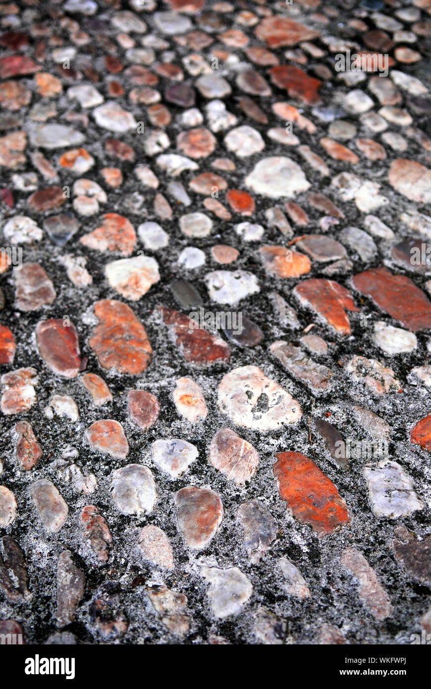Ancient medieval street paved cobblestones hi-res stock photography and ...