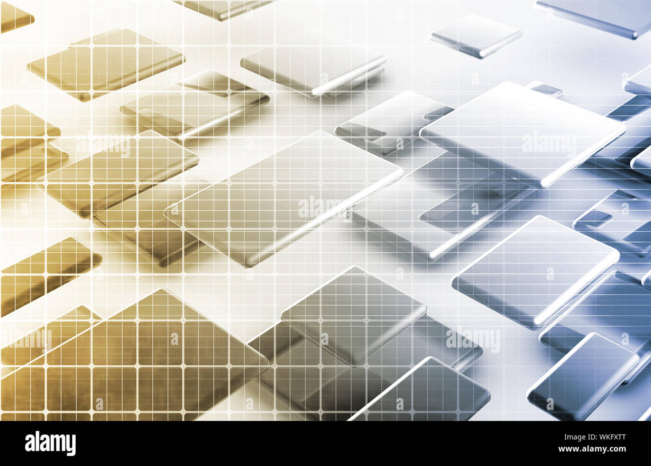 Nuclear Power Research and Modern Engineering Art Stock Photo - Alamy