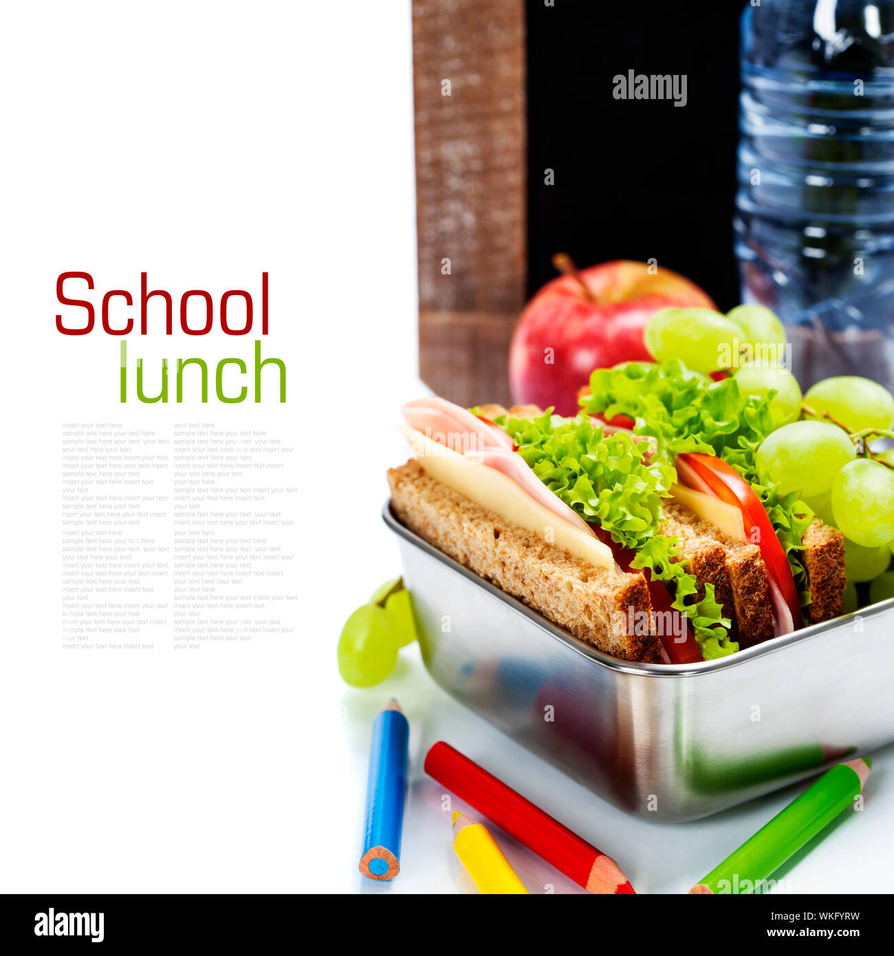 Sandwich box card hi-res stock photography and images - Alamy