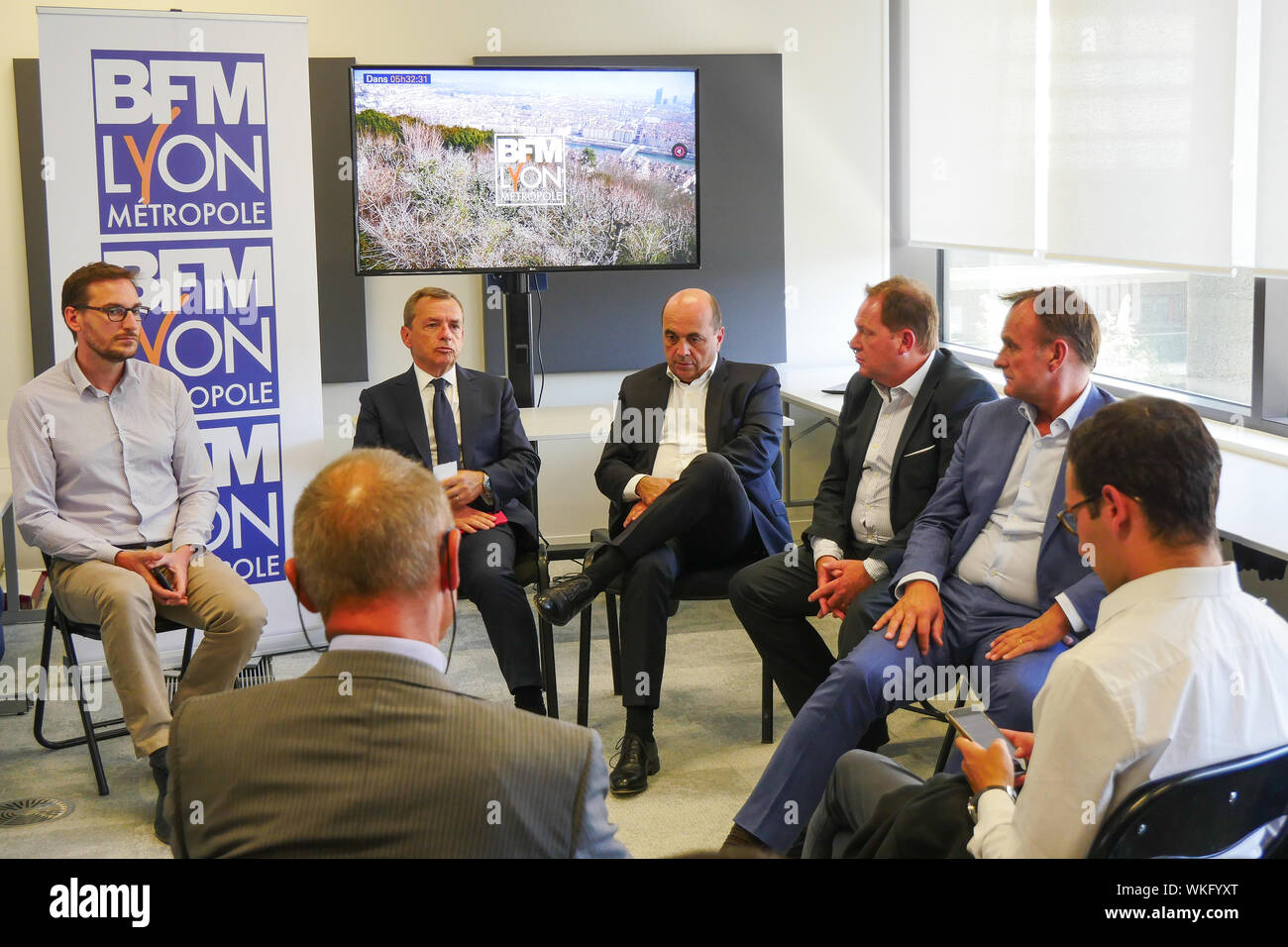 Altice France CEO Alain Weill attends press conference on the occasion ...