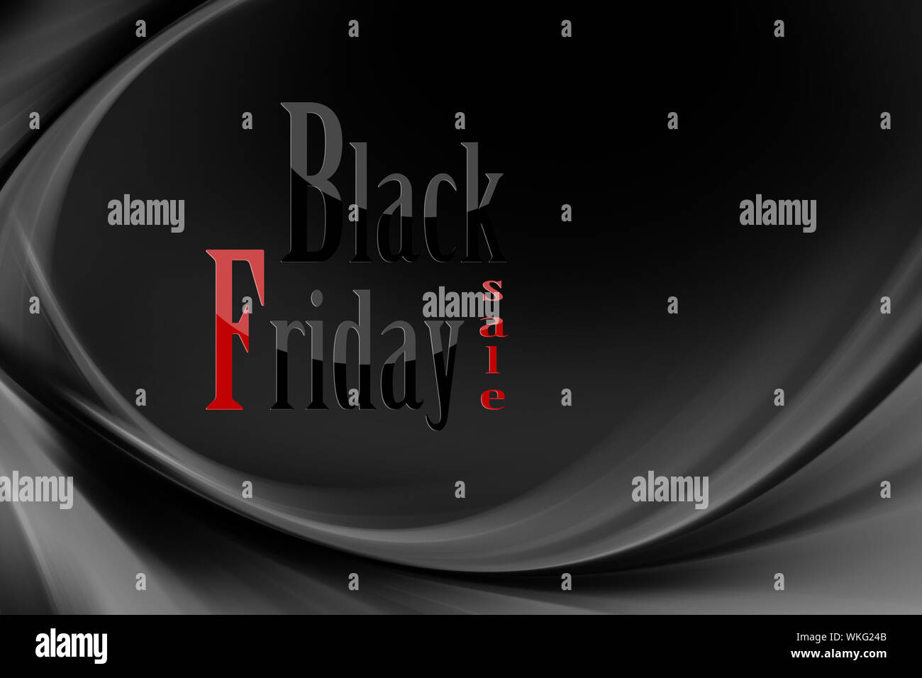 Illustration with various shades of gray and black with black Friday ...