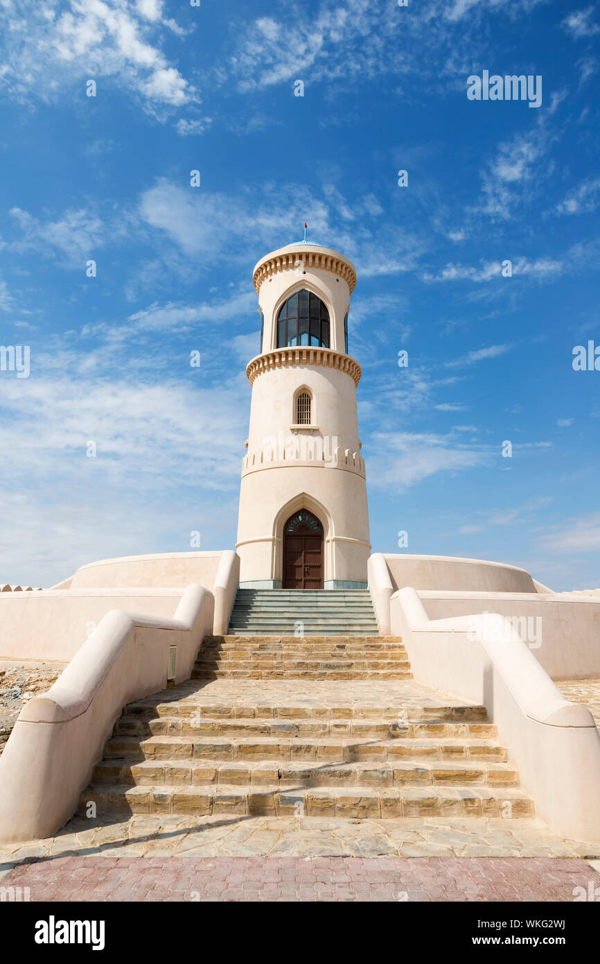 Image of the lighthouse in Sur, Oman Stock Photo - Alamy