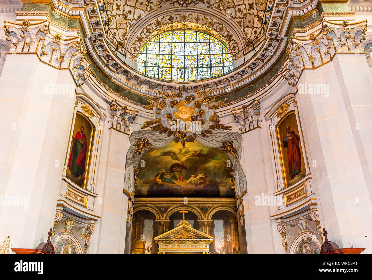 PARIS, FRANCE MARCH 18, 2014 : Interiors and architectural details of ...