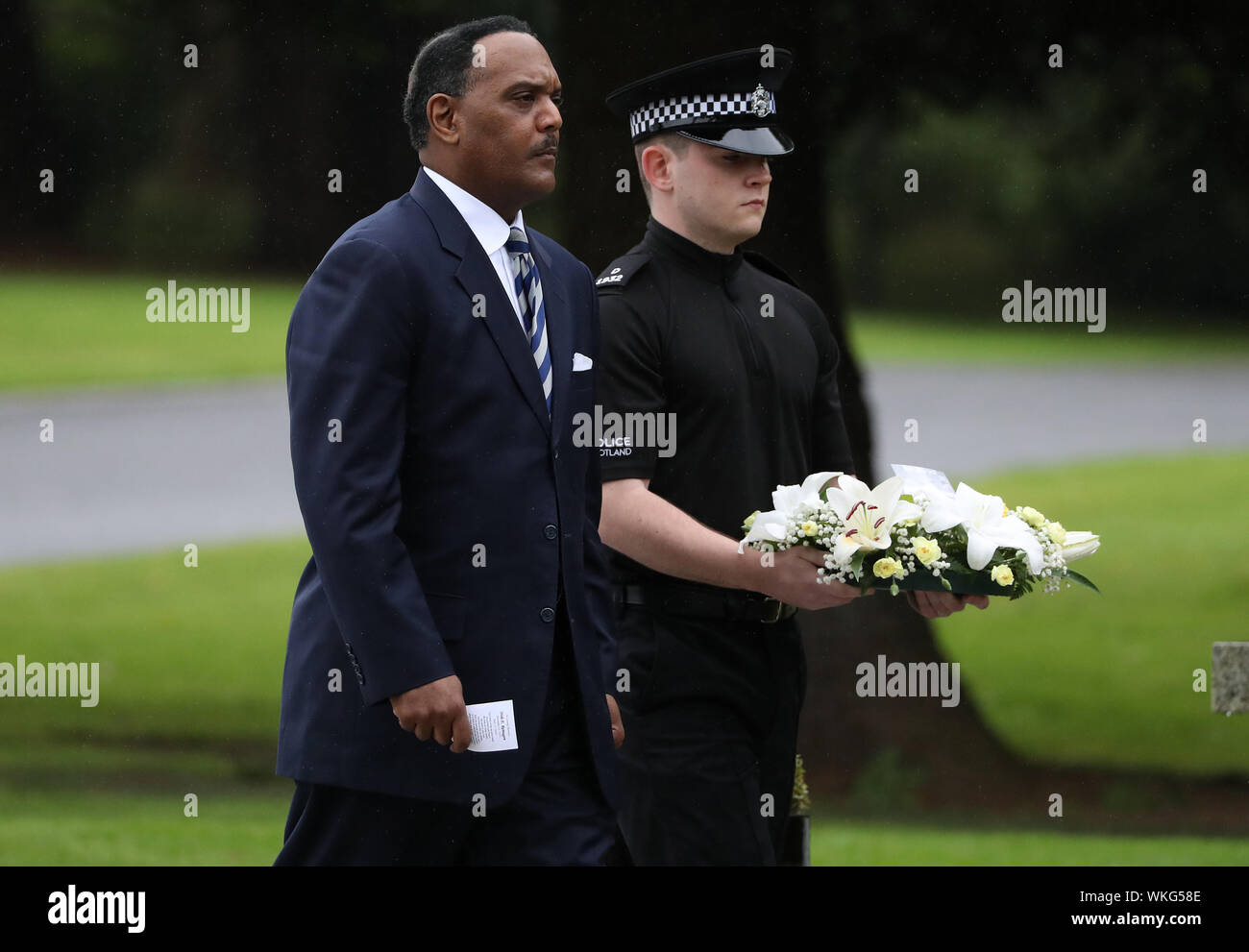 During scottish police memorial service police scotland headquarters ...