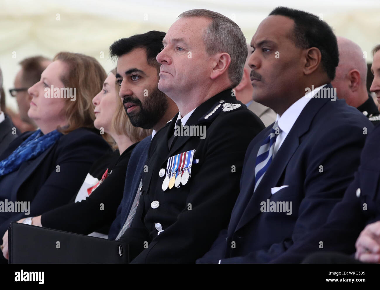 During scottish police memorial service police scotland headquarters ...