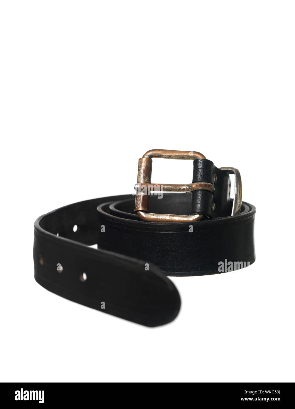 Leather_belt Cut Out Stock Images & Pictures - Alamy