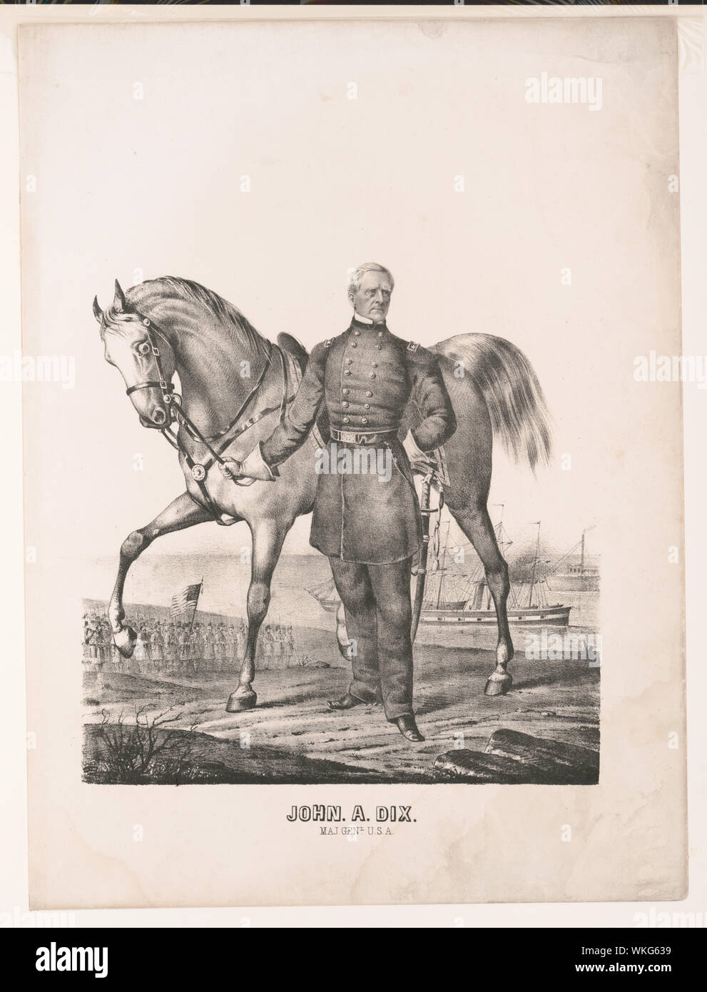 John A. Dix Stock Photo - Alamy