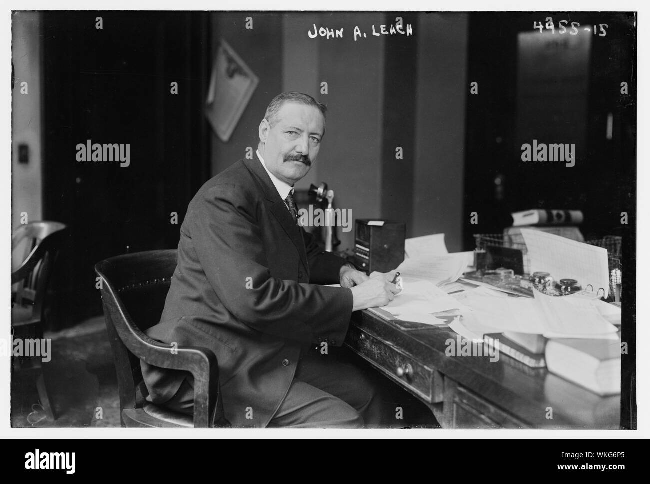 John A. Leach Stock Photo - Alamy