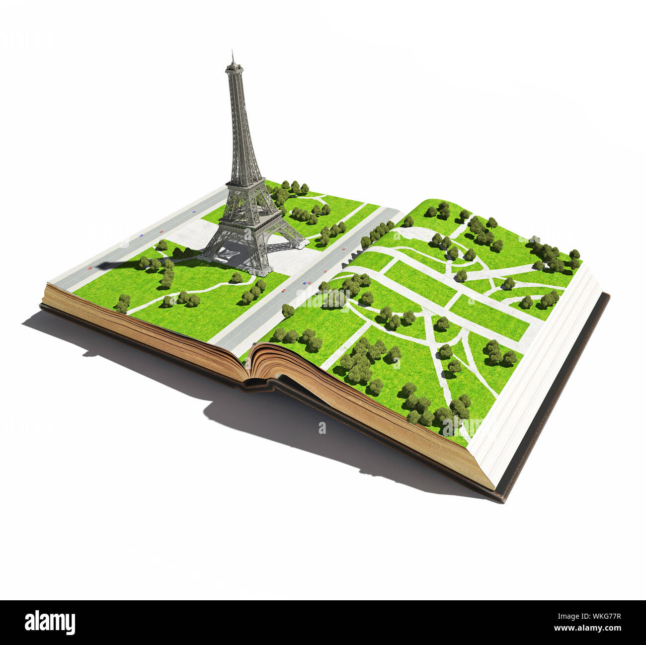 Open book monument Cut Out Stock Images & Pictures - Alamy