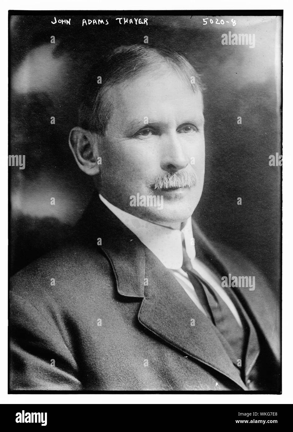 John Adams Thayer Stock Photo - Alamy