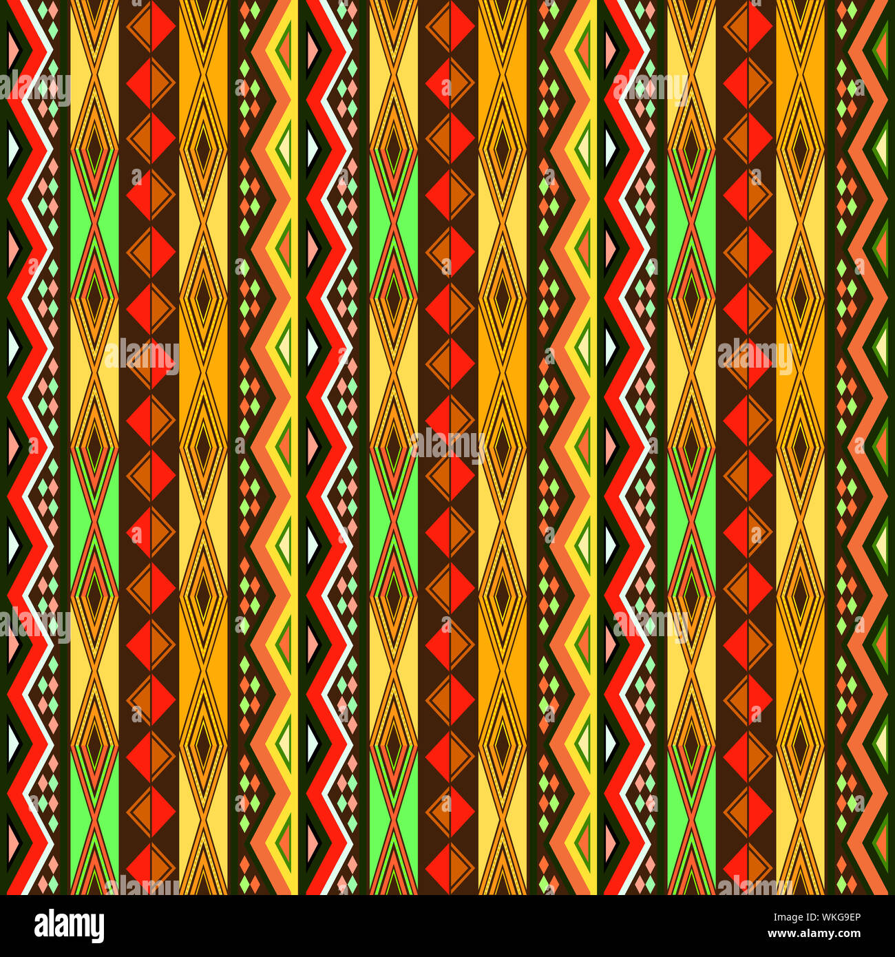 Ornamental design with repeating geometric shapes Stock Photo - Alamy