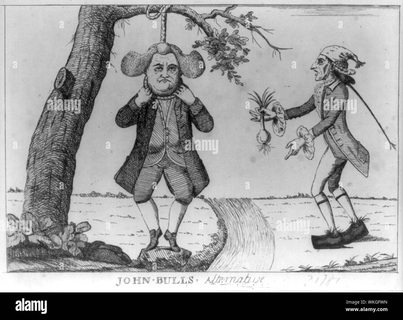 John Bulls alternative Abstract: Print shows John Bull (representing ...