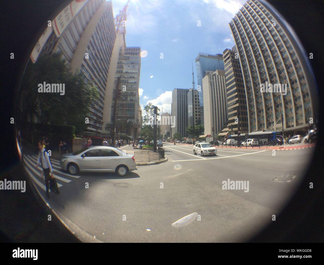 Fish Eye Lens City High Resolution Stock Photography and Images - Alamy