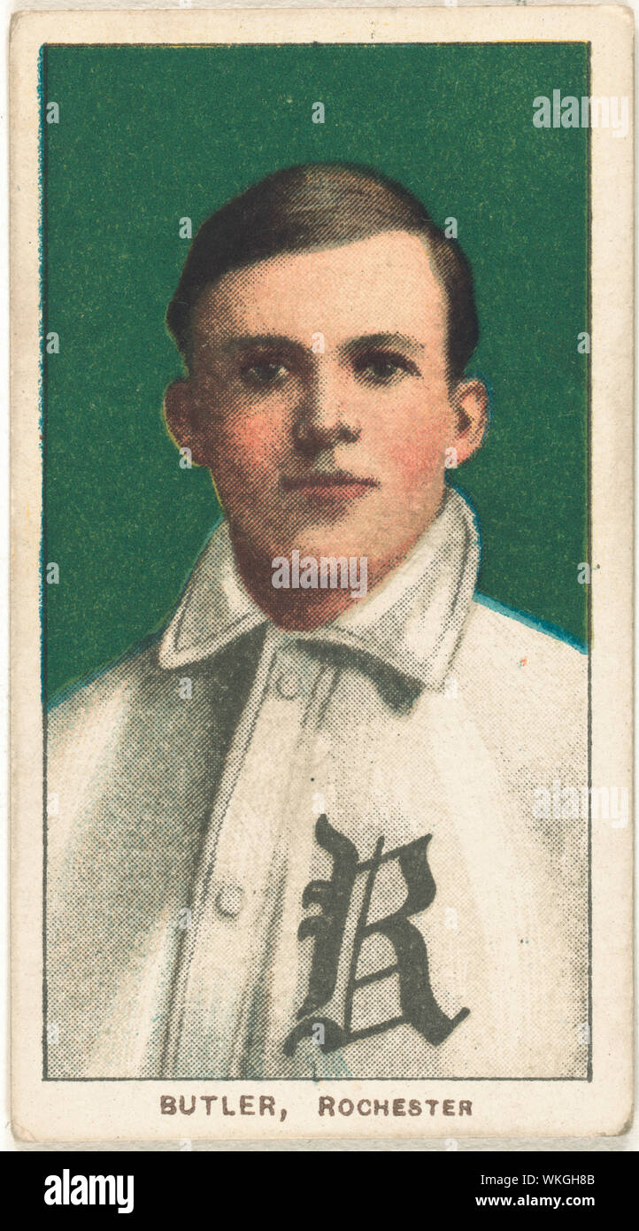 John Butler, Rochester Team, baseball card portrait Stock Photo - Alamy