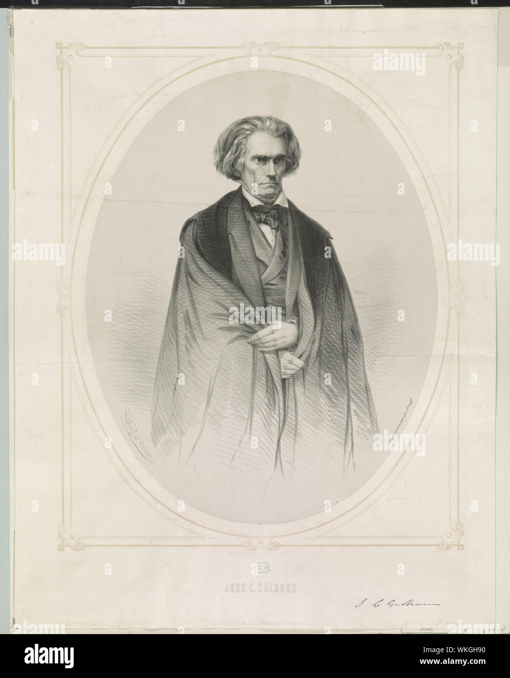 John c calhoun hi-res stock photography and images - Alamy