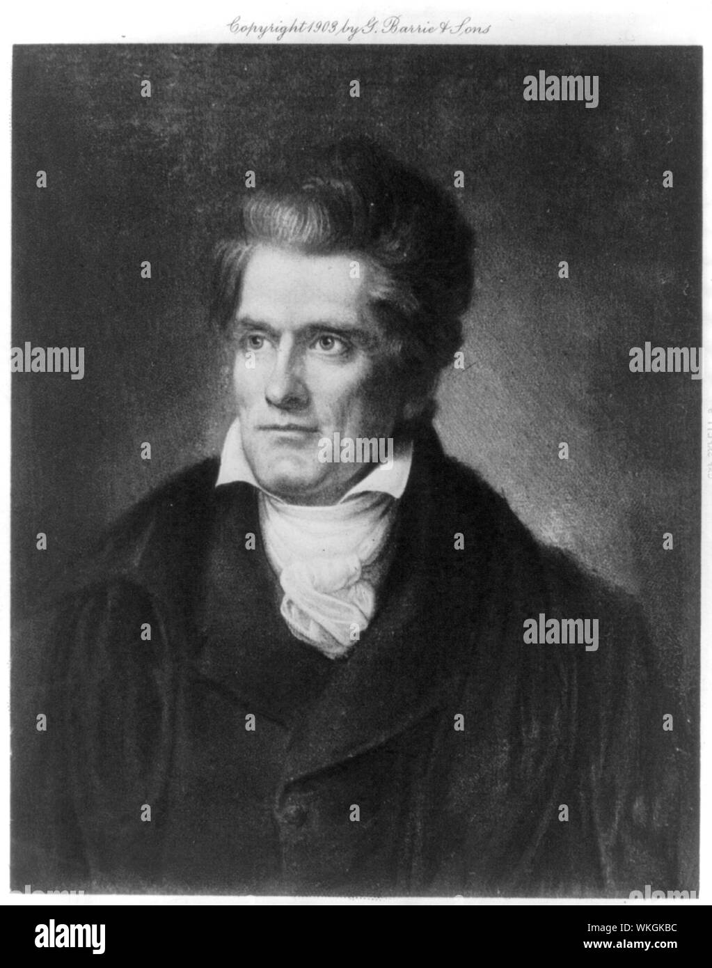 Portrait of john caldwell calhoun hi-res stock photography and images - Alamy