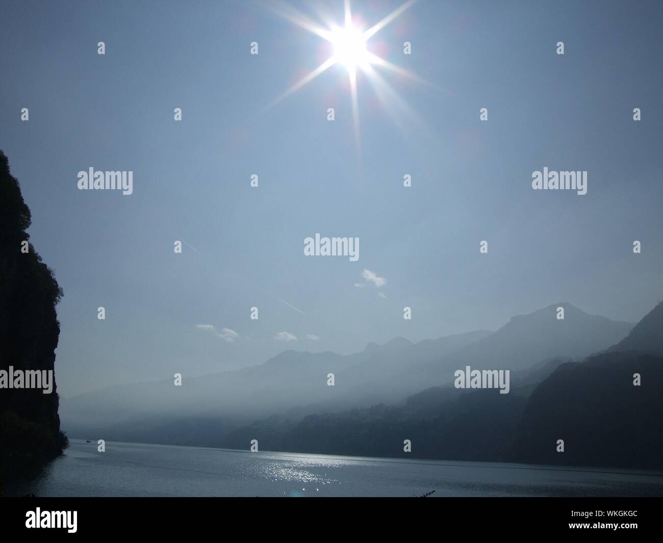Sun Shining Over Mountains High Resolution Stock Photography and Images ...