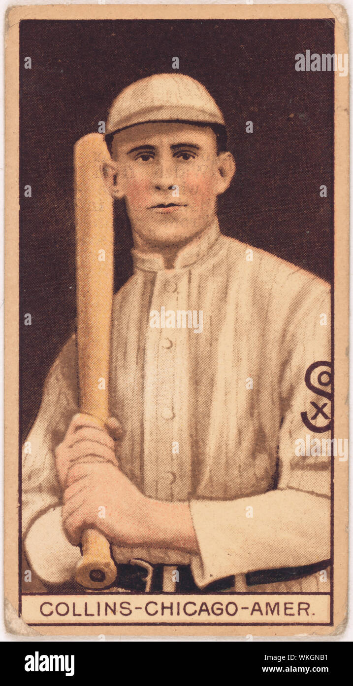 John Collins, Chicago White Sox, baseball card portrait Stock Photo - Alamy