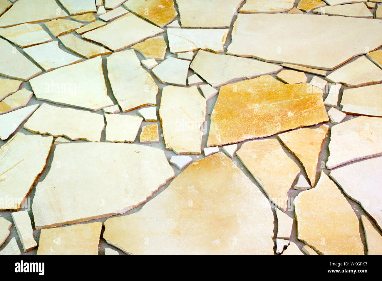 irregular natural stones - floor Stock Photo - Alamy