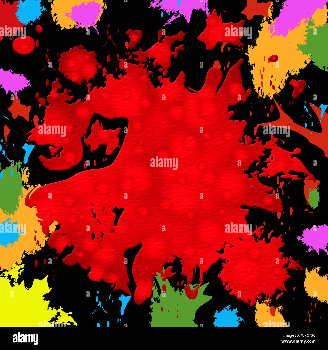 Splash color meaning paint colors hi-res stock photography and images ...