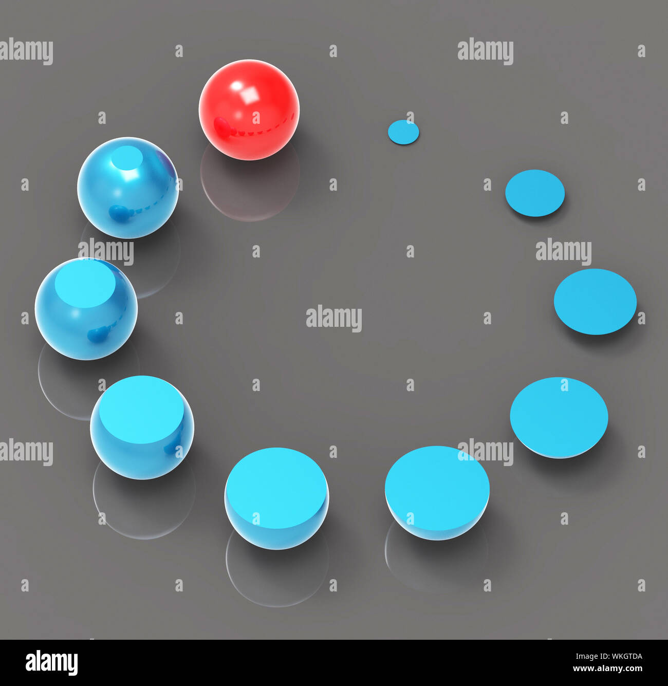 Sphere Spheres Indicating Develop Round And Improve Stock Photo - Alamy