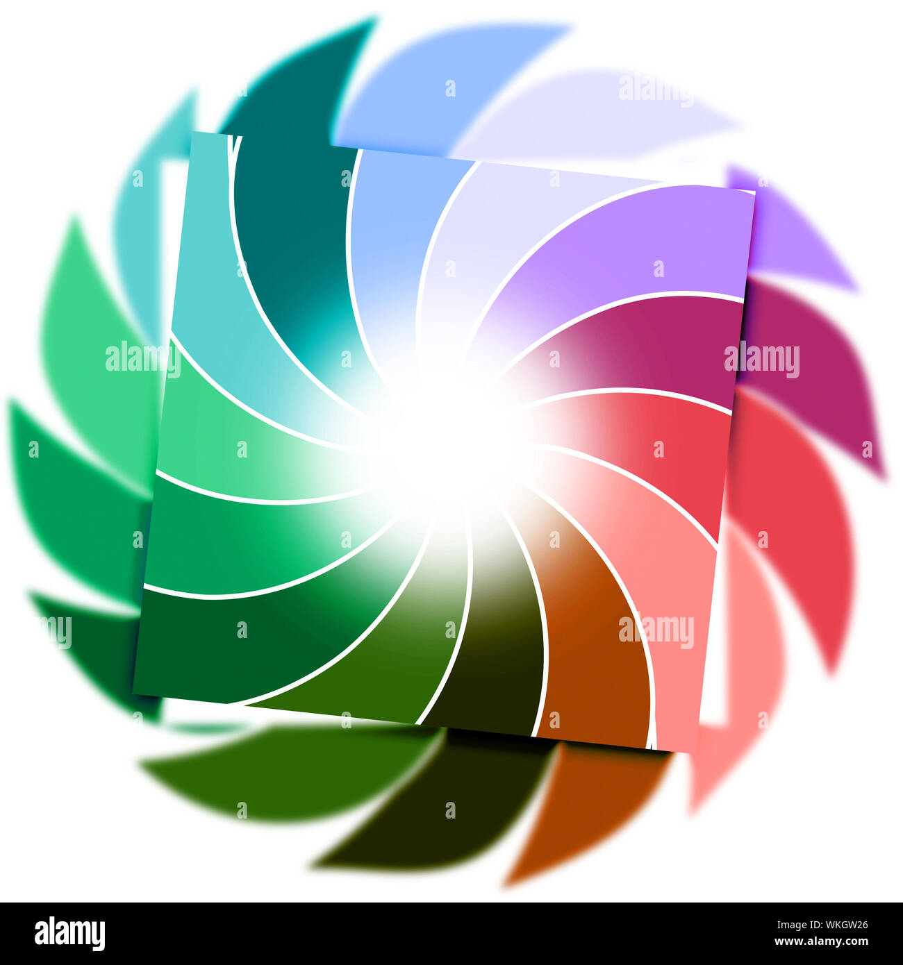 Background Color Meaning Backdrop Circular And Colourful Stock Photo ...