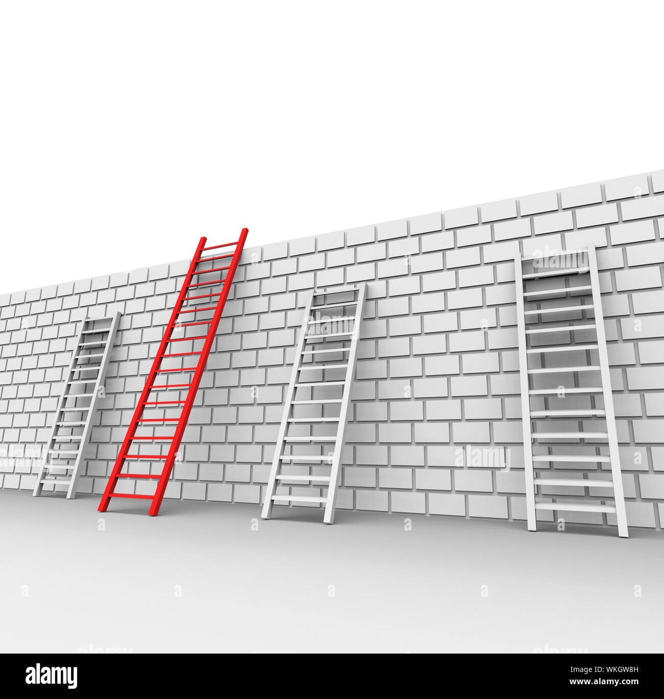Brickwork and ladders hi-res stock photography and images - Alamy