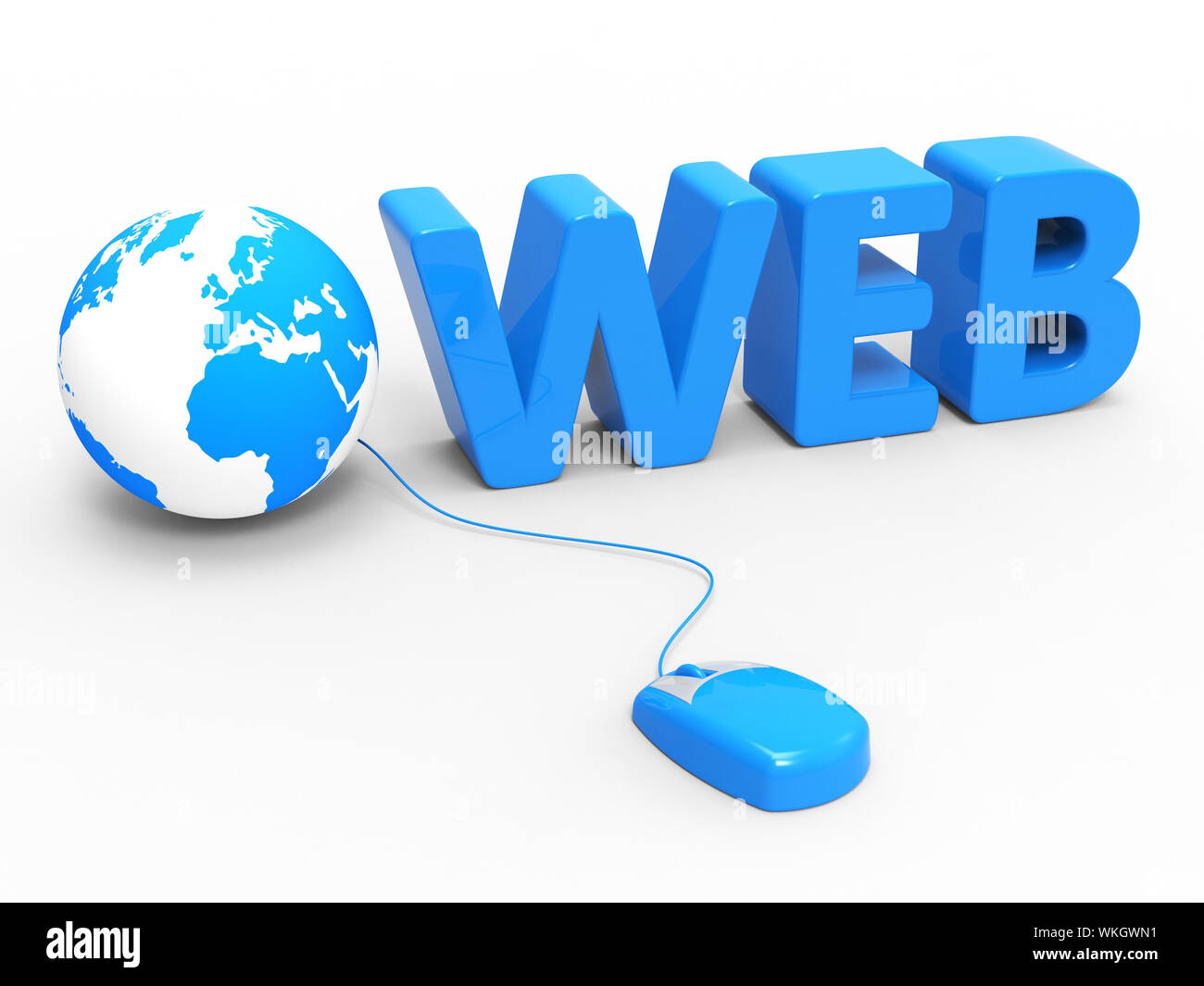 Global Web Indicating Globalization Globalisation And Globalize Stock ...