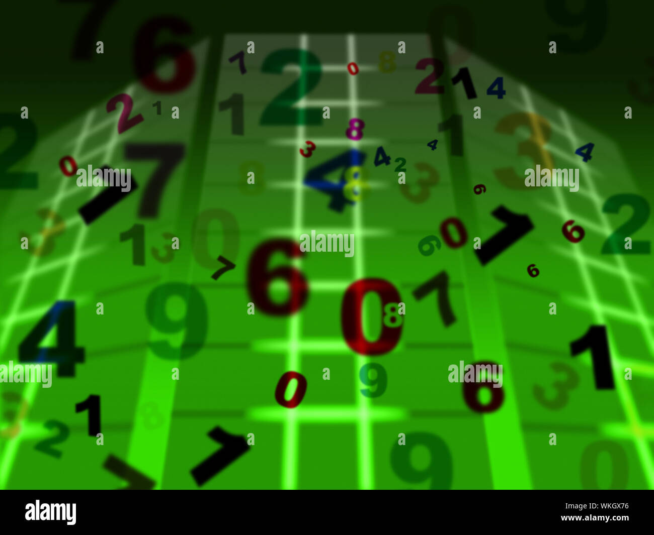 Numbers Tech Indicating Data Electronic And Numeral Stock Photo - Alamy