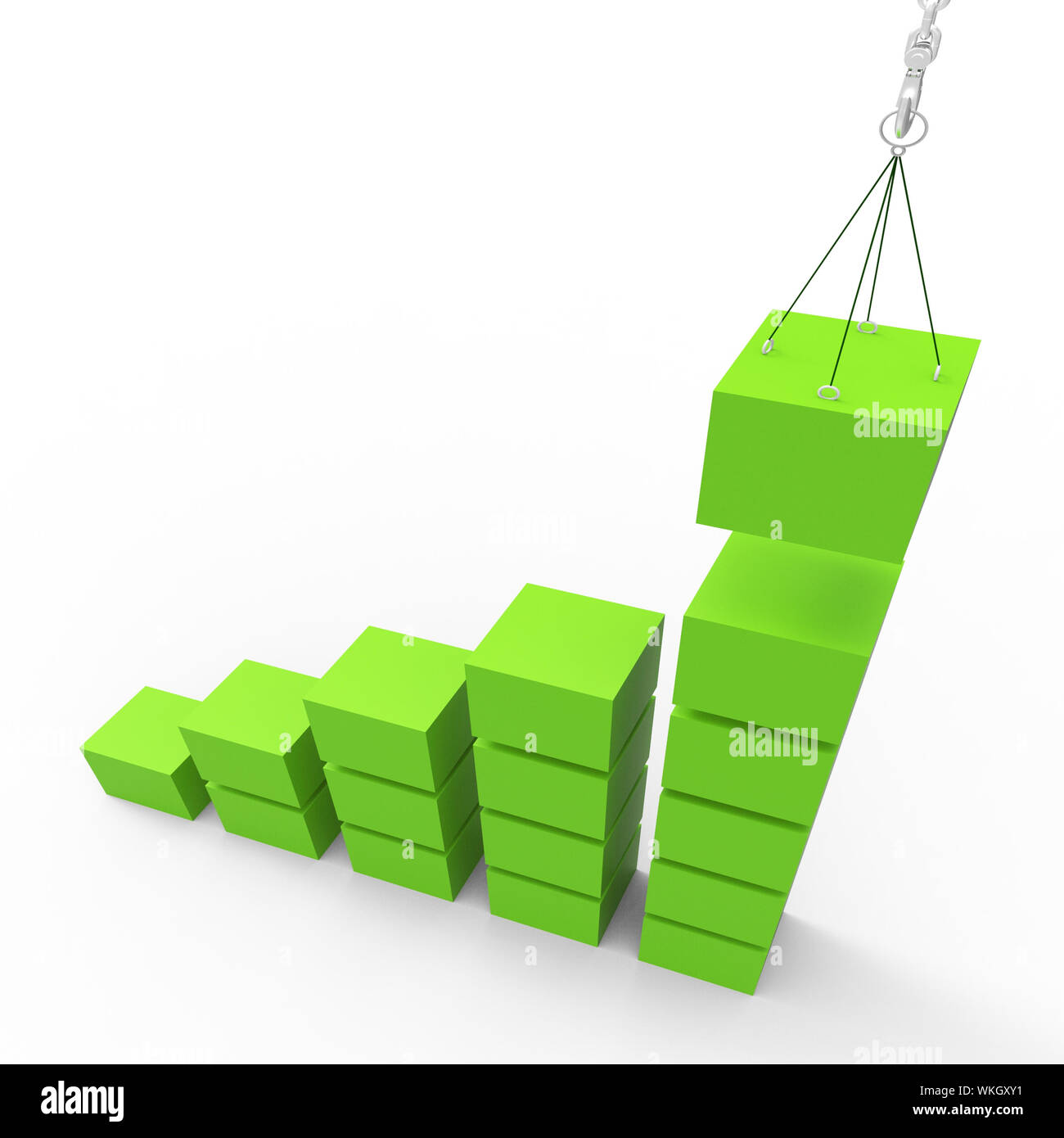 Construction Growth Representing Building Activity And Property Stock ...