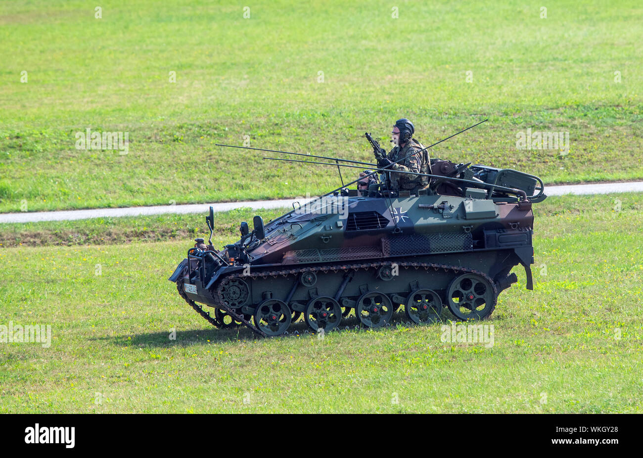 Cammin, Germany. 27th Aug, 2019. Soldiers of Air Defence Missile Group ...