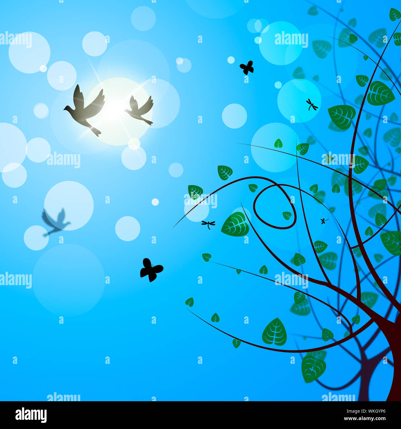 Sunny florals hi-res stock photography and images - Alamy