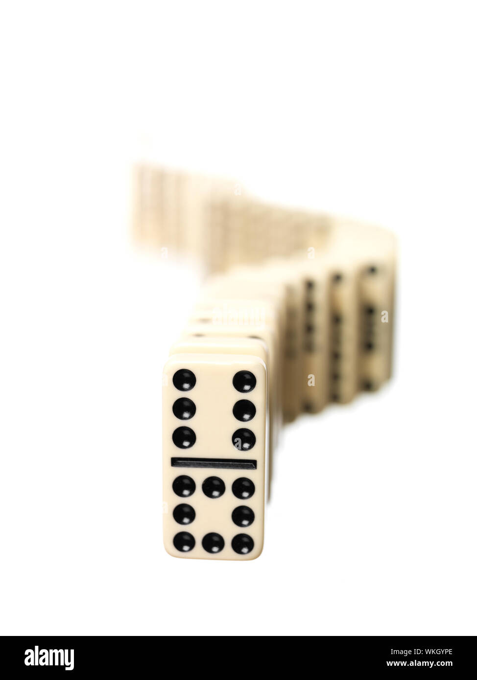 Domino show Cut Out Stock Images & Pictures - Alamy