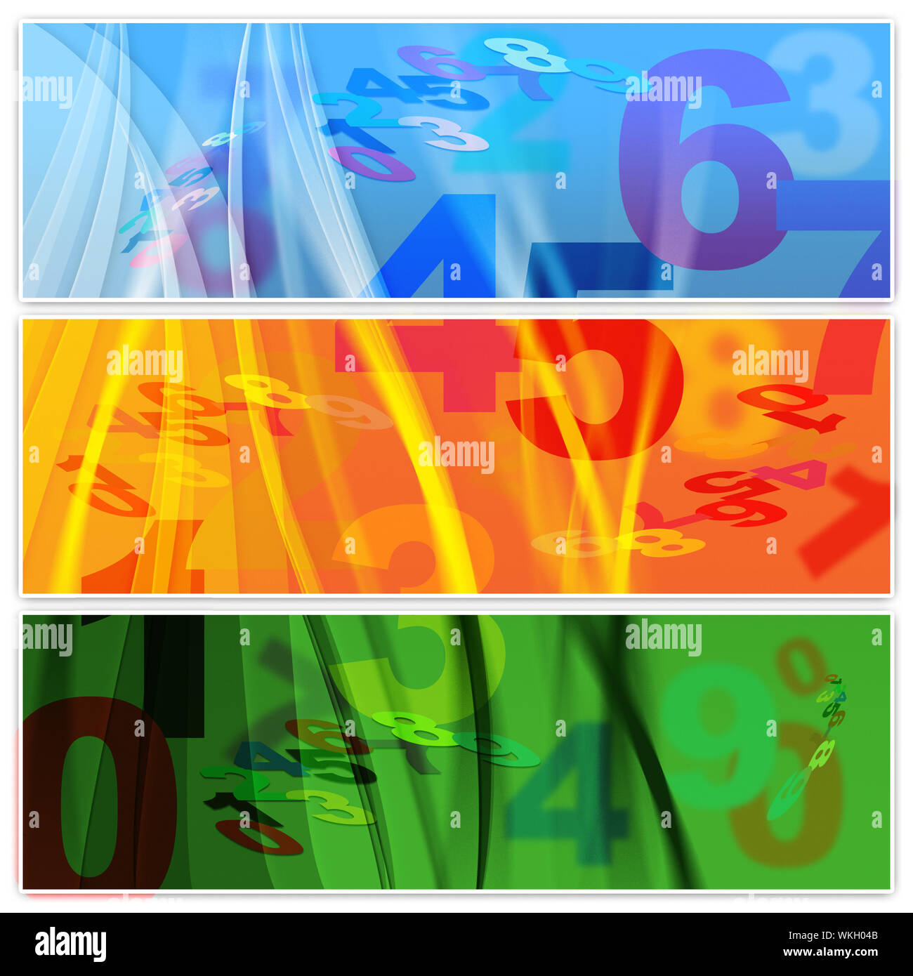 Numeracy background Cut Out Stock Images & Pictures - Alamy