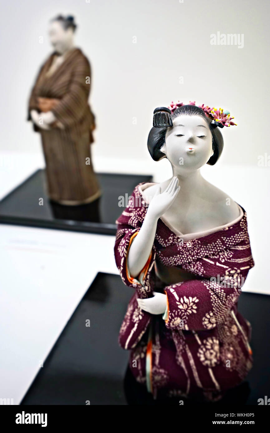 Asia, Japan, Hatsuko Ohno puppets exhibition Stock Photo - Alamy