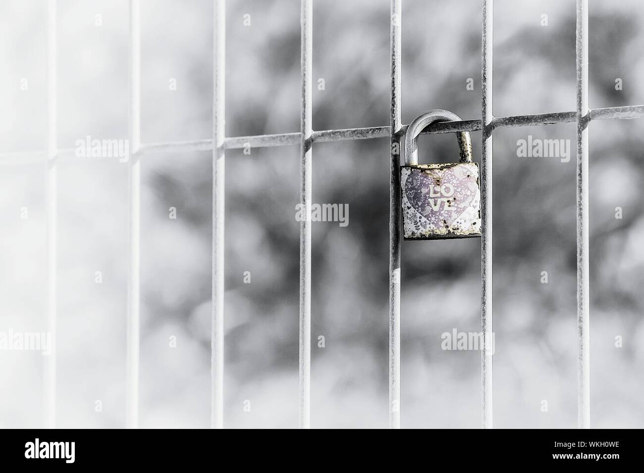 Metal Heart Gate High Resolution Stock Photography and Images - Alamy